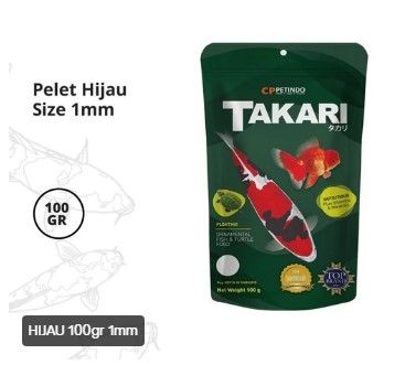 TAKARI FISH FOOD 100 gr 250 gr 500 gr Makanan Ikan / Pelet 1 - 5 mm ...
