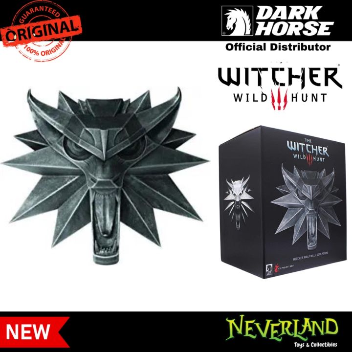 THE WITCHER 3 - WOLF WALL SCULPTURE | Lazada.co.th