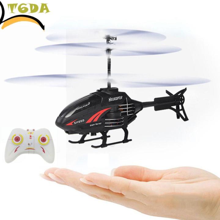 T6DA Plastic USB Charging Mini Remote Control Plane Drone RC ...