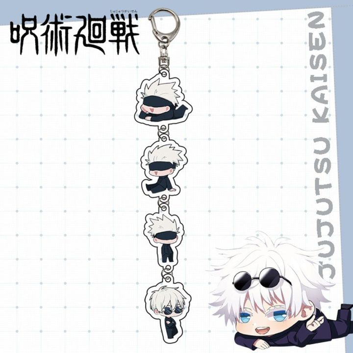 ZOATAAL Gifts Jewelry Gojo Satoru Jujutsu Kaisen Hot Blood Anime ...