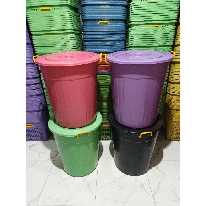 Ember 80 liter jumbo Ember plastik 80 liter warna hitam Polaris ...