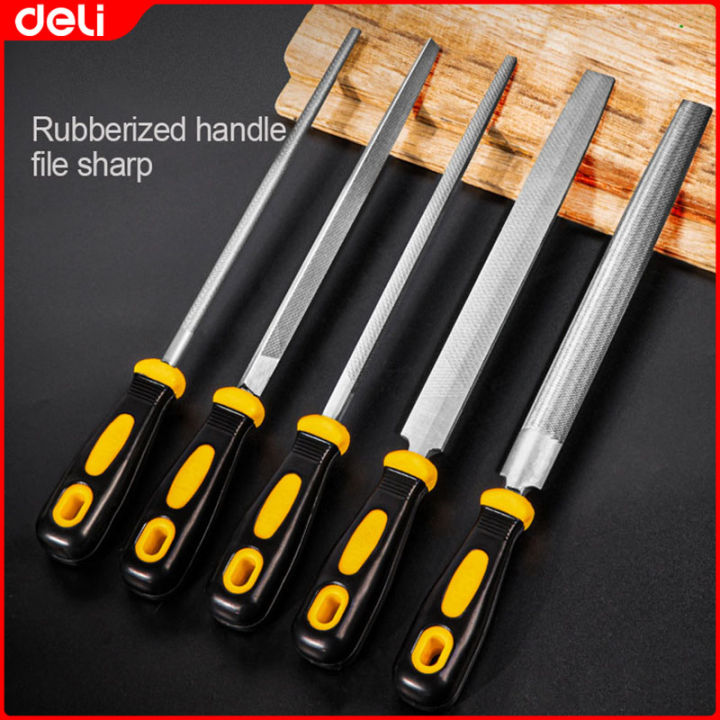 Deli Tools Medium Tooth File 8"/10" 1PC | Lazada PH