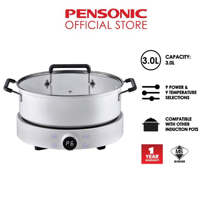 Pensonic Induction Cooker FREE 3L Pot | PIC-2005X | Lazada