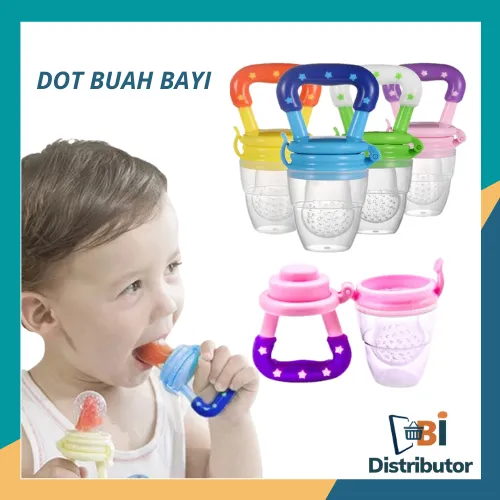 DBI Empeng Buah Bayi Baby Fruit Food Feeder Dot Buah Bayi Gigitan Bayi ...