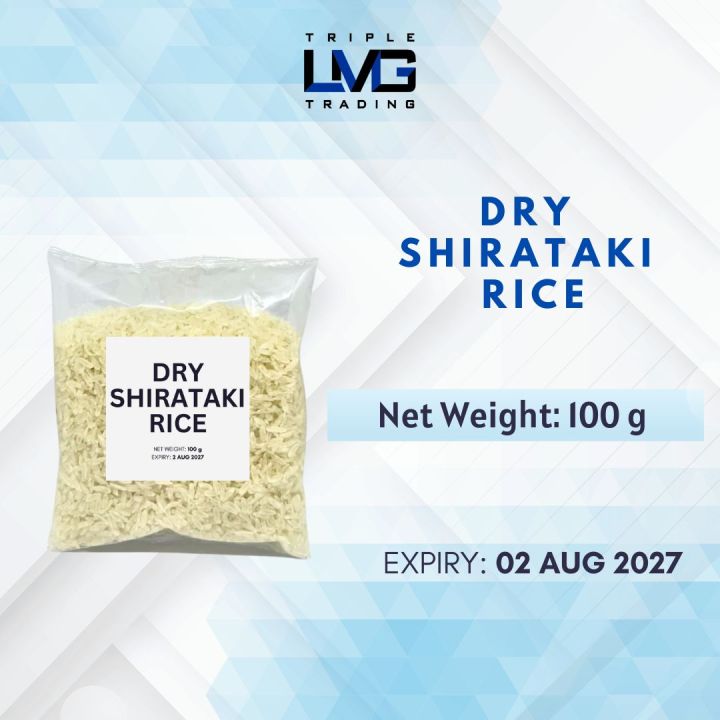 Dry Shirataki Rice 100g | Lazada PH