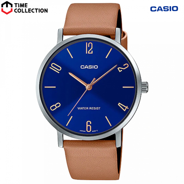 Casio Analog Watch MTP-VT01L-2B2 w/ 1 Year Warranty | Lazada PH