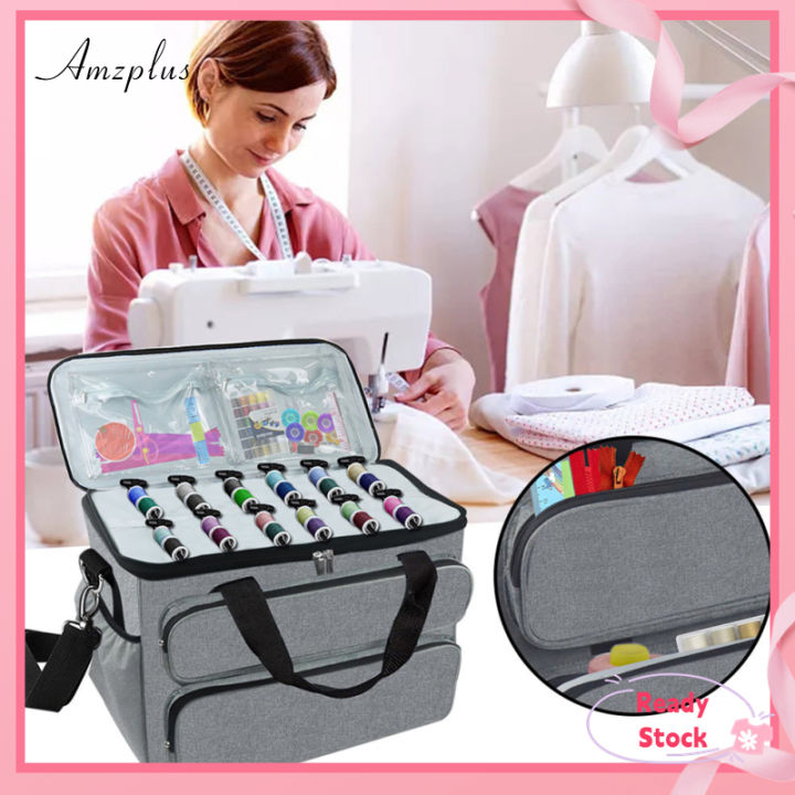 Sewing Machine Case, Sewing Machine Carrying Bag With Multiple Storage ...