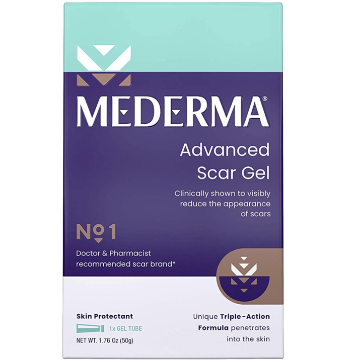 Mederma Advanced Scar Gel - 1x Daily - 1.76oz (50g)/20g (new look ...