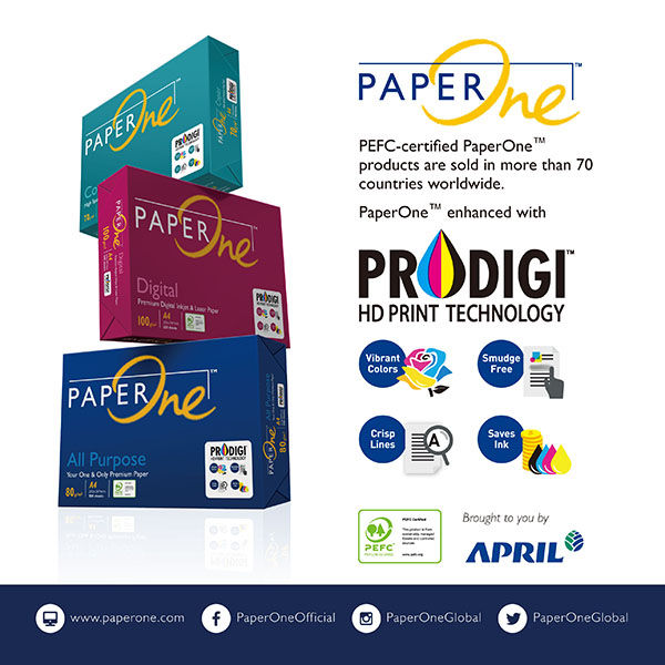 PaperOne™ Digital Premium Quality 85gsm / 80gsm Carbon Neutral Copy ...