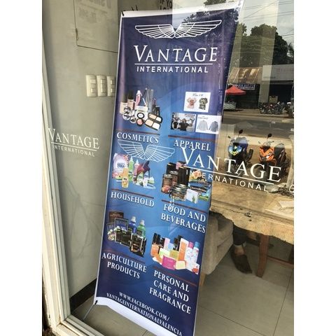 CC X Banner Stand / 2x5 Ft Standee Tarp Tarpaulin Decor Display Signage ...