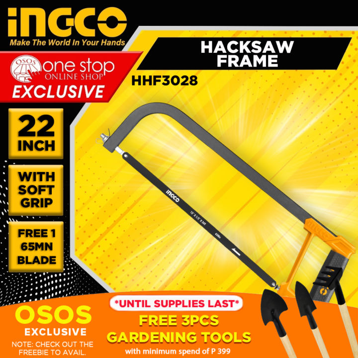 INGCO Hack Saw Frame 12" HHF3028 •OSOS• | Lazada PH