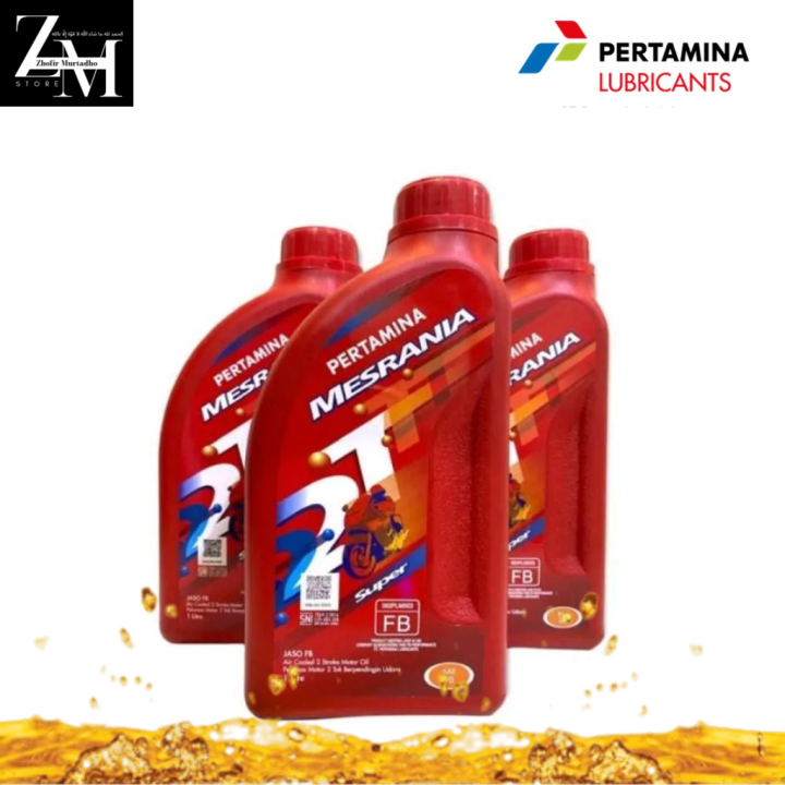 OLI SAMPING MESRANIA 2T OB SAE 30 1 LITER ORIGINAL PERTAMINA | Lazada ...