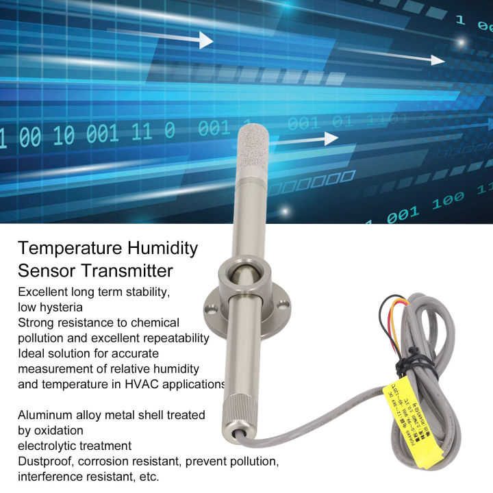 Temperature Humidity Sensor Transmitter Indoor Outdoor Temperature ...