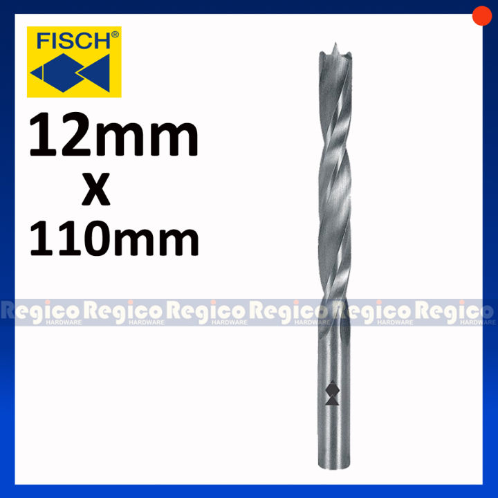 Fisch Tools HSS Brad Point Twist Wood Drill Bit Regico Hardware 3mm 4mm ...