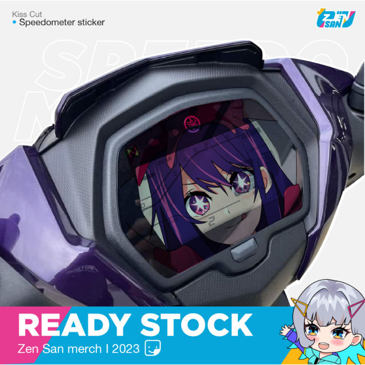 [ORIGINAL][READY STOCK] Anime Speedometer sticker for motorcycle | Lazada