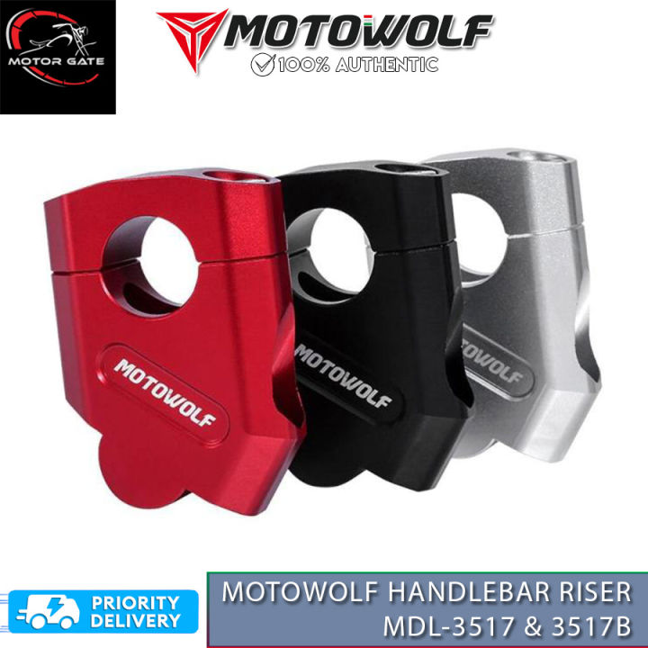 ORIGINAL MOTOWOLF HANDLE BAR RISER FOR ADV,X-ADV,PCX,XRM MOTORCYCLE ...