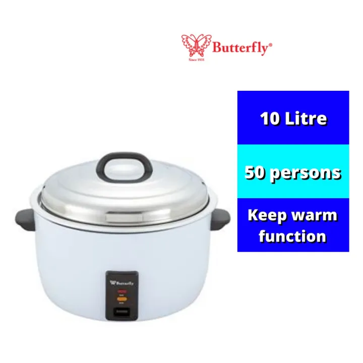Butterfly Electric Rice Cooker (10L) BRC-6050 | Lazada