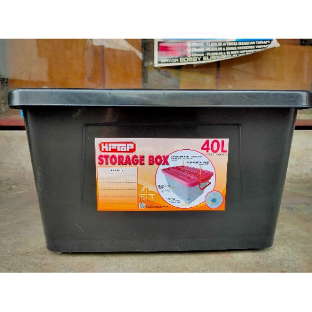 40 LITERS storage box | Lazada PH