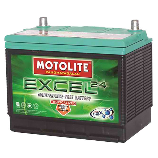Motolite Excel Maintenance Free Batteries 24 | Lazada PH