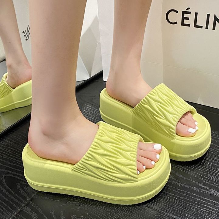 Women's Summer EVA Thick Bottom 6cm Flip Flops | Lazada