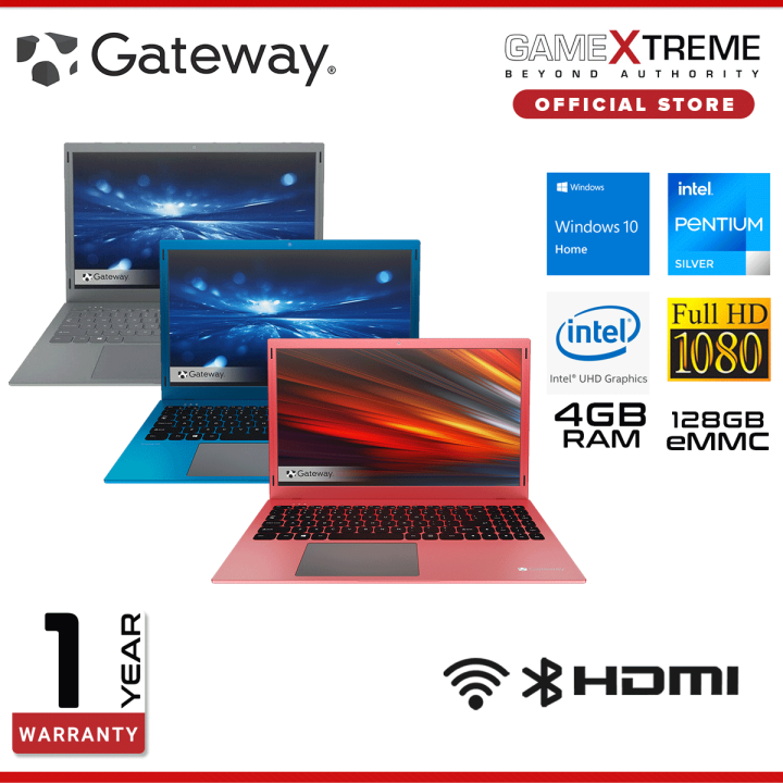 Gateway 15.6 Intel Pentium N5030 4GB + 128GB eMMC FHD GWTN156-11 ...