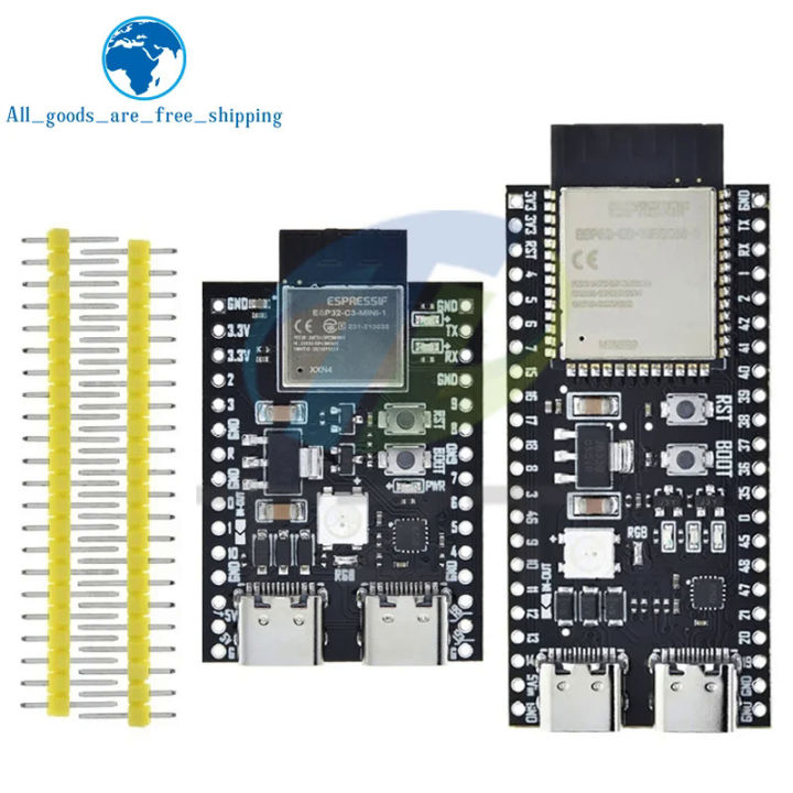 Tzt Esp32 Esp32 S3esp32 C3 Kép Type C Ban Phát Triển Esp32 C3 Devkitm 1 7037