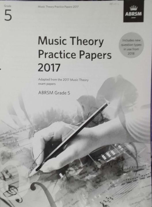 ABRSM MUSIC THEORY PRACTICE PAPERS 2017 GRADE 5 | Lazada