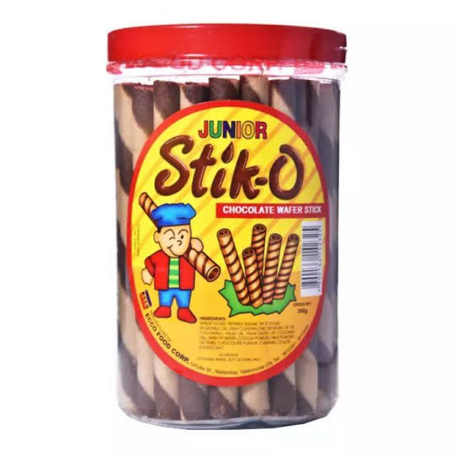 Stik-O Junior Wafer Stick Chocolate Flavor 380g/ Bb: Dec 09, 2025 | Lazada PH