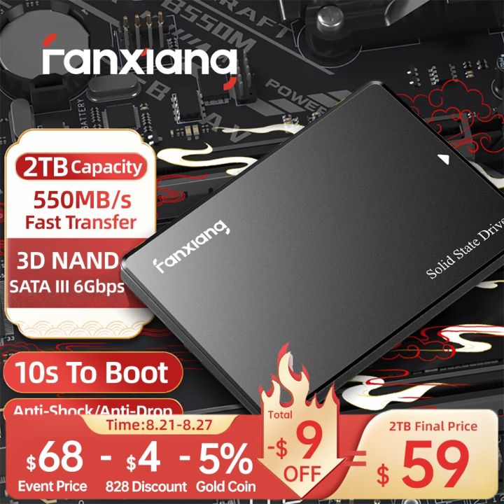 Fanxiang SSD S101 2.5 inch SATAIII SSD 128GB 256GB 512GB 1TB 2TB 550 MB/giây ổ cứng nội bộ ổ đĩa ...