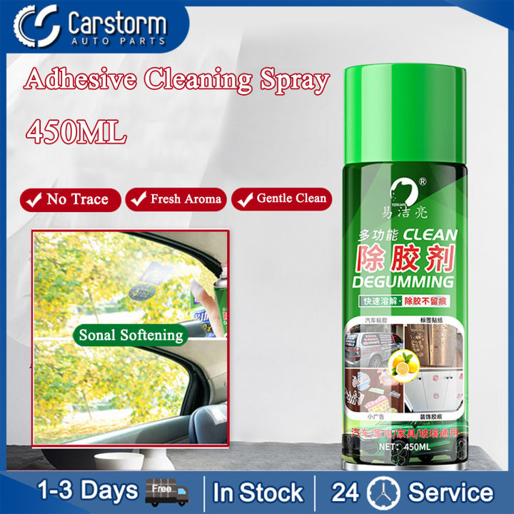Adhesive Sticky Cleaning Spray Car Window Glass Sticker Remover Sticky ...