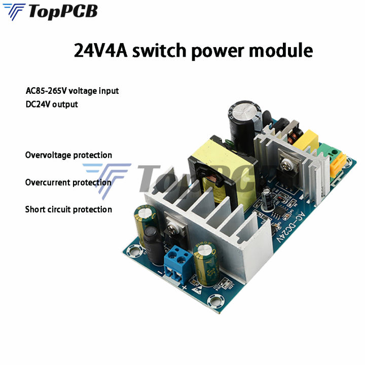 100W 100-240V to DC 24V 4A 6A switching power supply module AC-DC Step-down module | Lazada