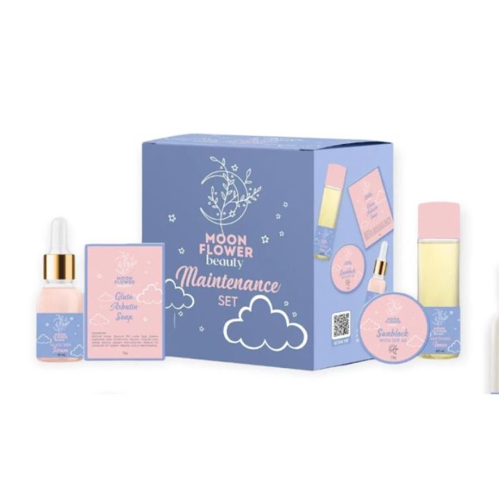 MOONFLOWER MAINTENANCE SET with freebies | Lazada PH