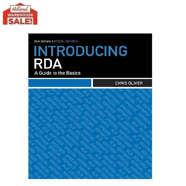 INTRODUCING RDA A GUIDE TO BASICS TP | Lazada PH
