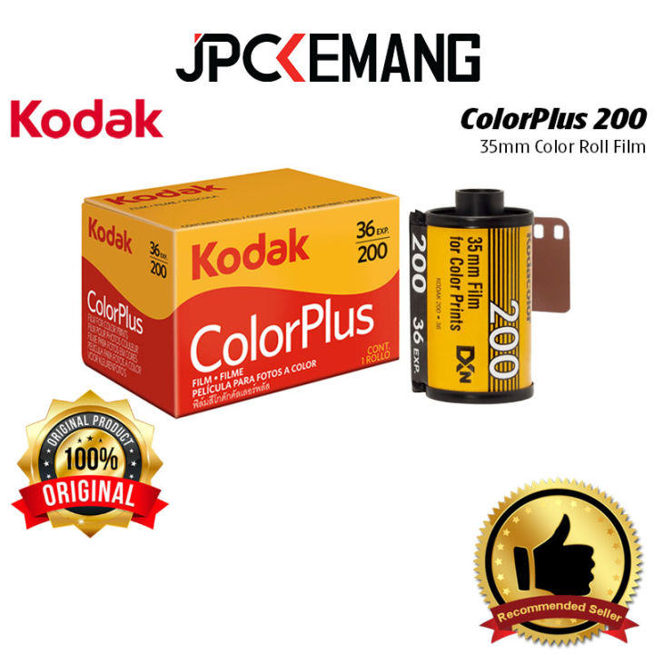 Kodak Color Plus 200 35mm Color Roll Film 36 Exposures Kodak ColorPlus ...