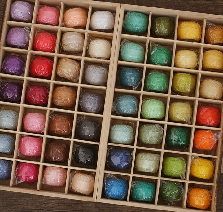 Chi 100% cotton size No. 40 crochet thread for tatting and micro ...