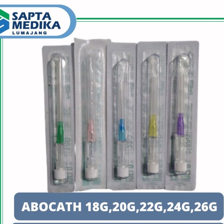 Inflo I.V. Cathether OneMed Ukuran 18G, 20G,22G,24G,26G | Lazada Indonesia