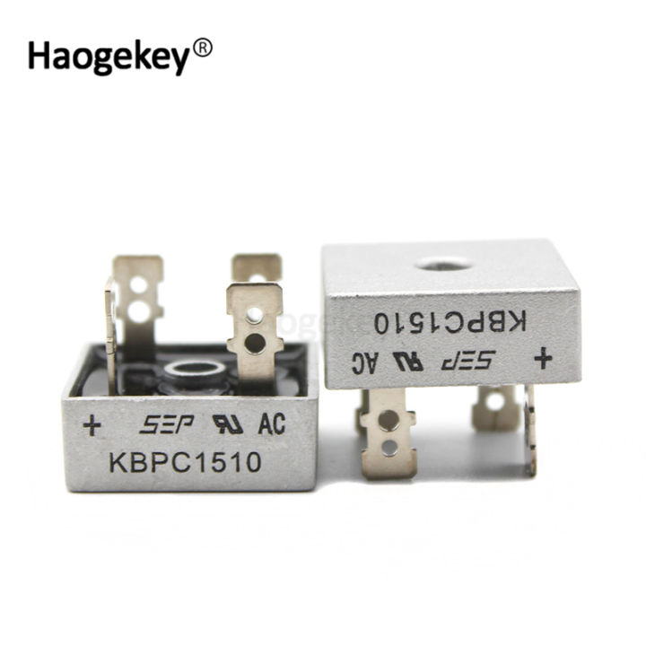 สะพานวงจรเรียงกระแสไดโอด2ชิ้น/ล็อต KBPC1510 15A 1000V DIP | Lazada.co.th