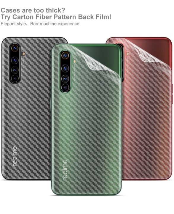 PROMO SKIN HANDPHONE REALME X50 PRO CARBON 3D PELINDUNG BODY BELAKANG ...