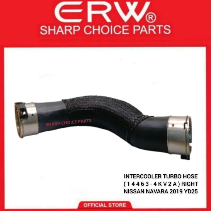 INTERCOOLER TURBO HOSE NISSAN NAVARA 2019 YD25 NEW NP300 RIGHT ...