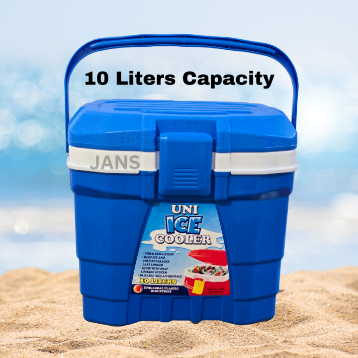 Cooler Insulated Ice box Compact 10 Liters for Outdoor Adventures ...