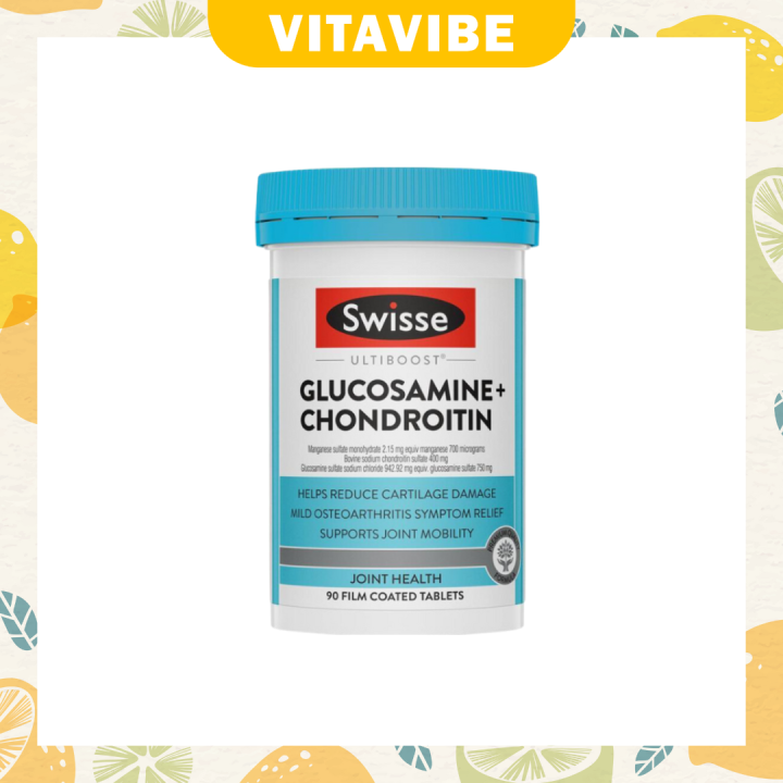 Swisse Ultiboost Joint Repair Glucosamine+ Chondroitin 90 Tab | Lazada
