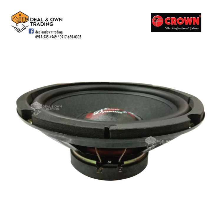 Crown HW-806 8 Inch 60 Watts Woofer Speaker | Lazada PH