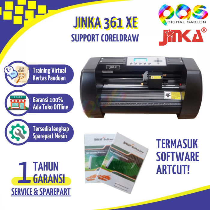 Mesin Cutting Sticker Jinka 361 - 361, Tanpa Artcut | Lazada Indonesia