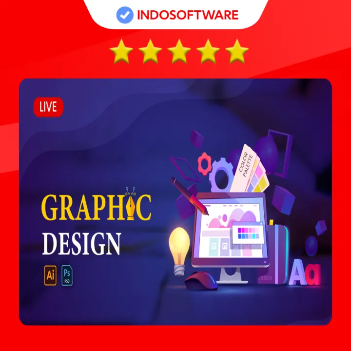 Paket Design 2020 Photoshop Illustrator CorelDraw SketchUp Vray AutoCAD ...