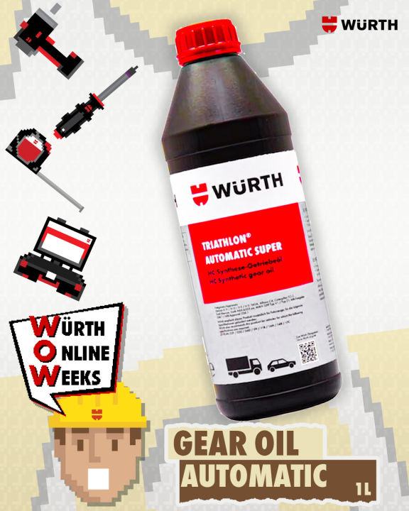 Wurth Triathlon® Gear Oil Automatic Super | Lazada PH