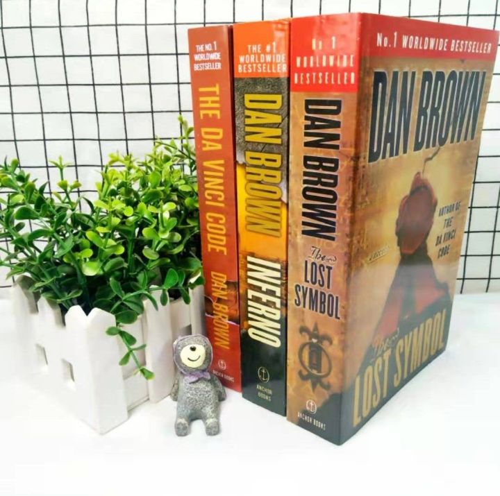 English original collection of Dan Brown's works Da Fenqi symbol hell ...