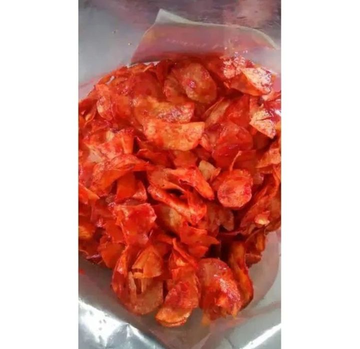 keripik singkong balado 1 KG CEMILAN TERBARU TERENAK | Lazada Indonesia