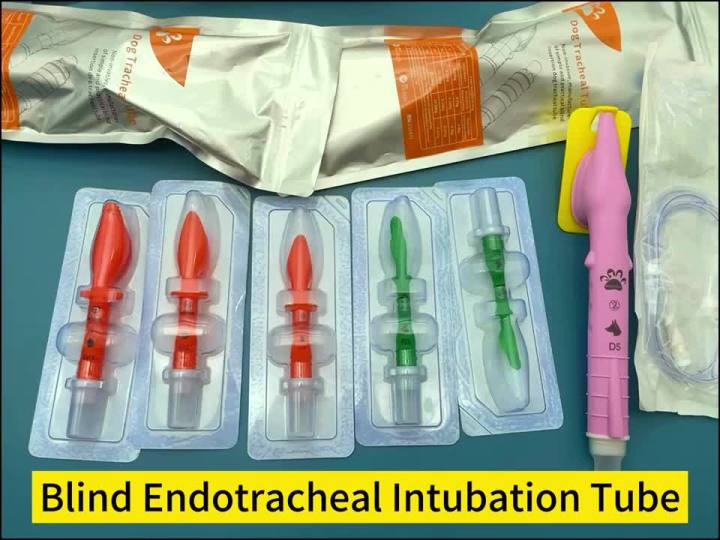 Pet Cat&Rabbit Blind Endotracheal Intubation Tube Special Gas ...