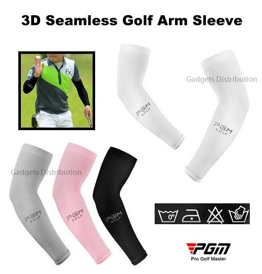 1 Pair PGM Unisex High Stretch Cotton 3D Seamless UV Protection Golf ...