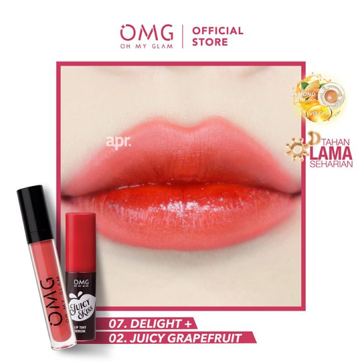 OMG Oh My Glam Plum Juicy Ombre Grapefruit Peach Pinkish Coral Orange ...
